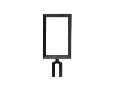 Heavy Duty Vertical Sign Frame | For Belt Stanchions